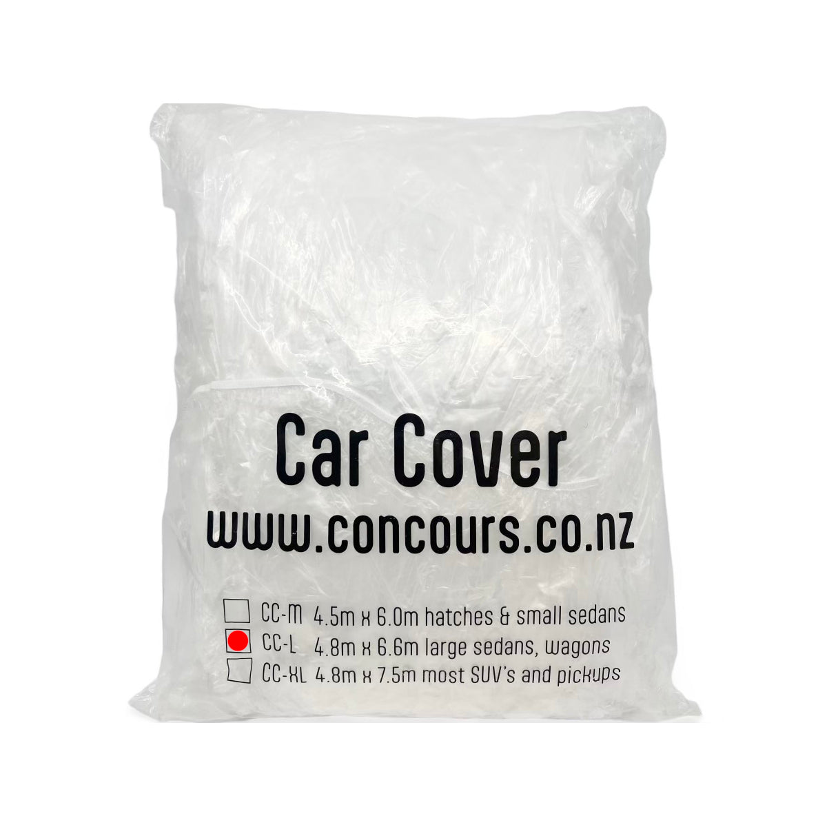 Car Cover, Large, 4.8m x 6.6m – concours
